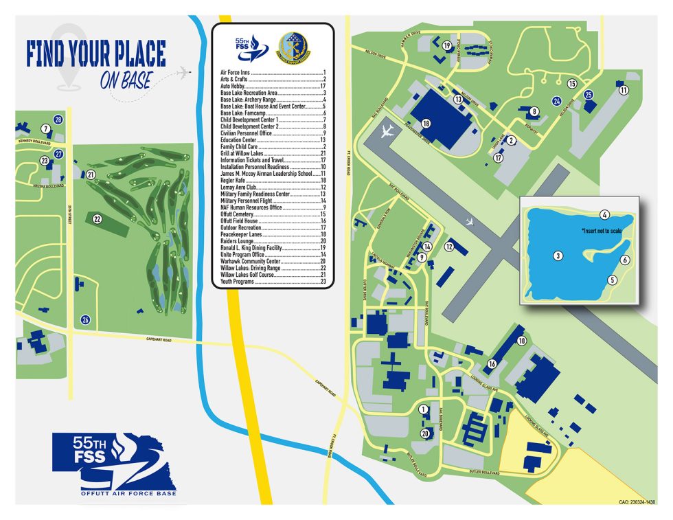 Base Map - Offutt Force Support